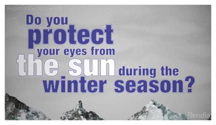 Winter Sun Protection | Regional Eye